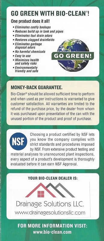 Bio-Clean® Brochure – Drainage Solutions LLC