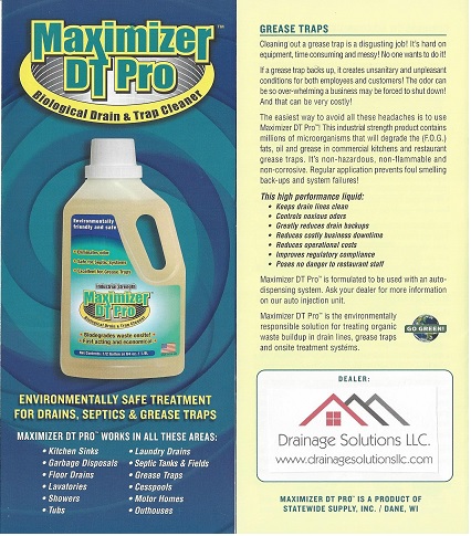 Maximizer DT Pro Brochure – Drainage Solutions LLC